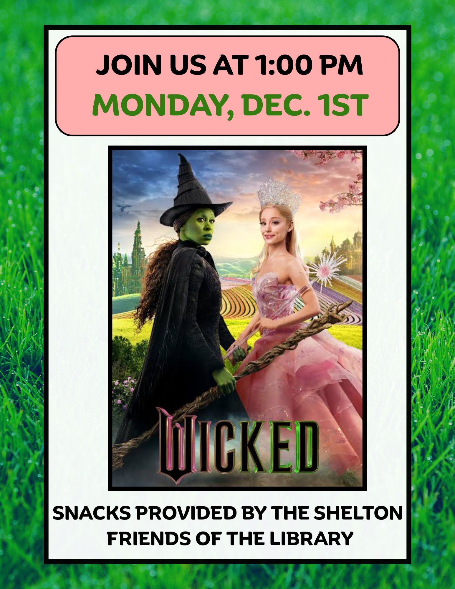 Movie at the Library – Shelton Library System